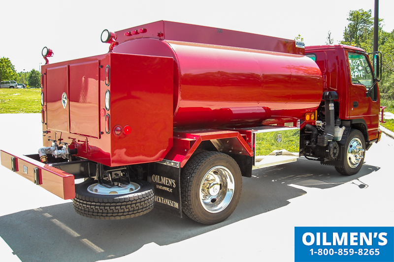 Small Fuel Truck built by Oilmen's Truck Tanks