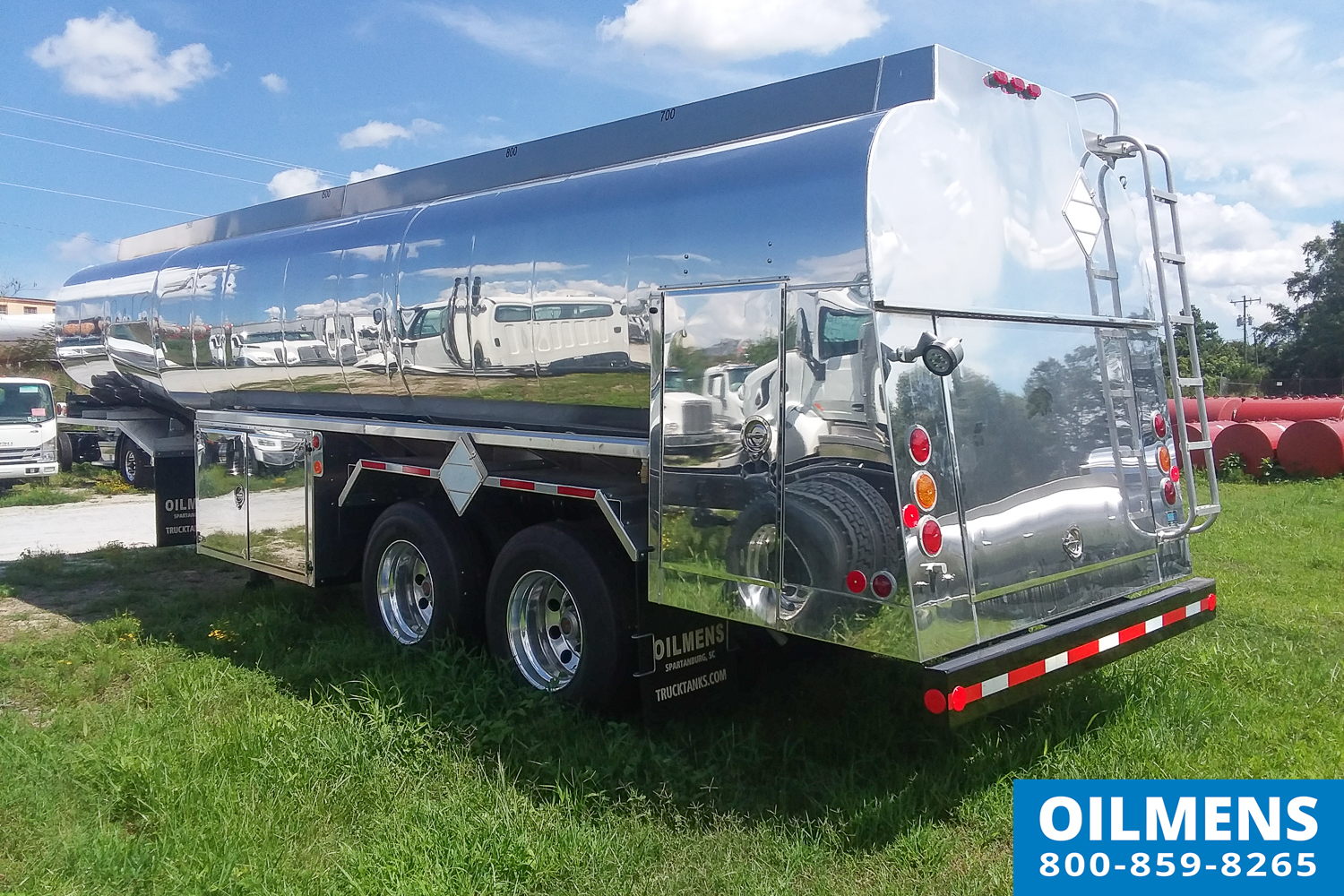 Oilmens Short Trailer Stock 3398-2 - Fuel Trucks | Tank Trucks | Oilmens