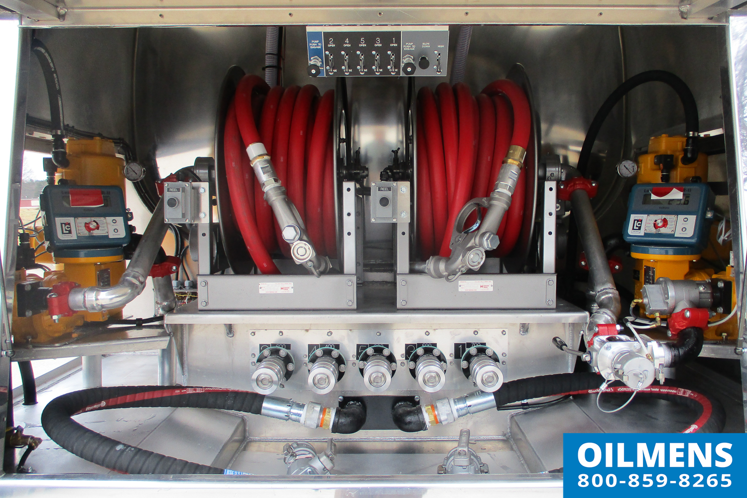 DUAL PUMPING SYSTEMS - Oilmens Fuel Truck Stock 6938 - Fuel Trucks ...