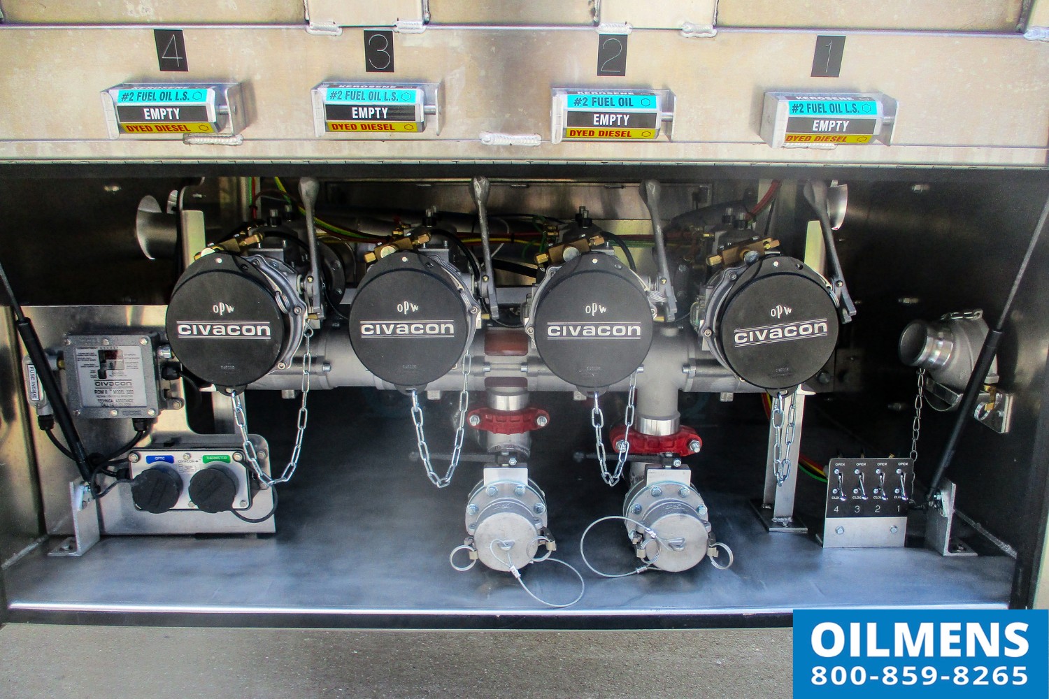 Short Trailer Tunnel Cabinet with Terminal Bottom Load Double Air ...